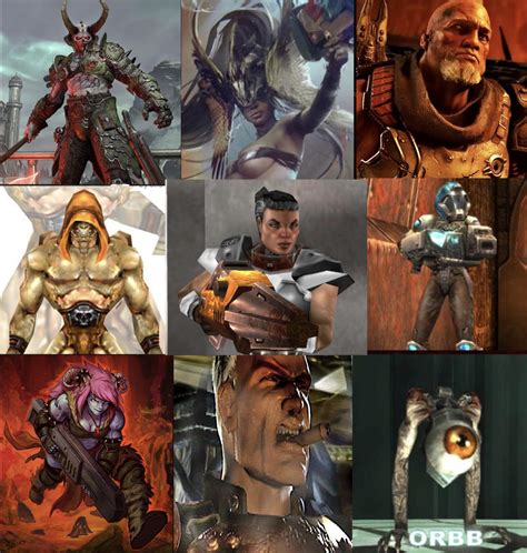 Quake Characters