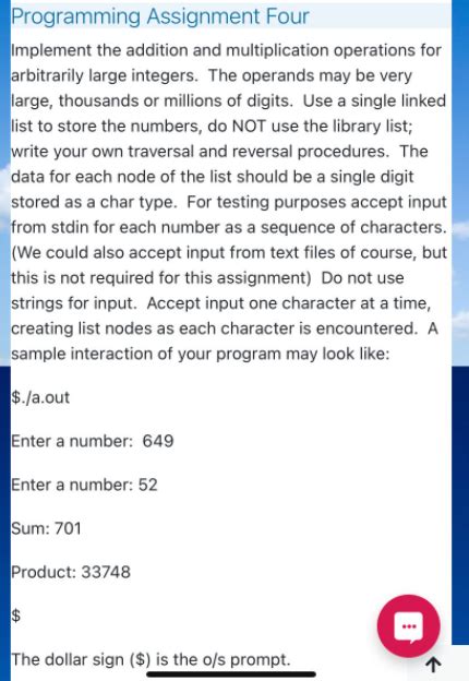 Solved Programming Assignment Four Implement The Addition