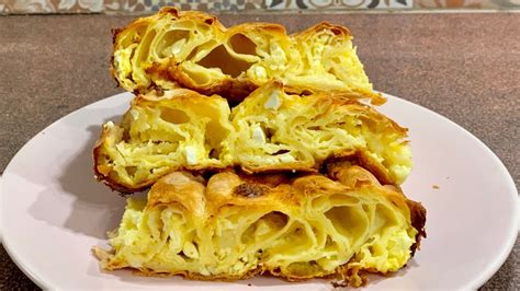 Баница от кори препечени на сач нежна вкусна и лесна Youtube