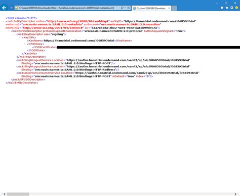 Configure Saml Sso For Sap Cloud Platform Using An Sap Community