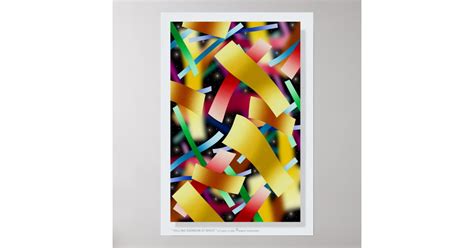 Falling Rainbow At Night By Robert Singletary Poster Zazzle