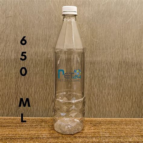Water Bottle 650ml Rigid Pet Material 650ml Capacity For Reliable