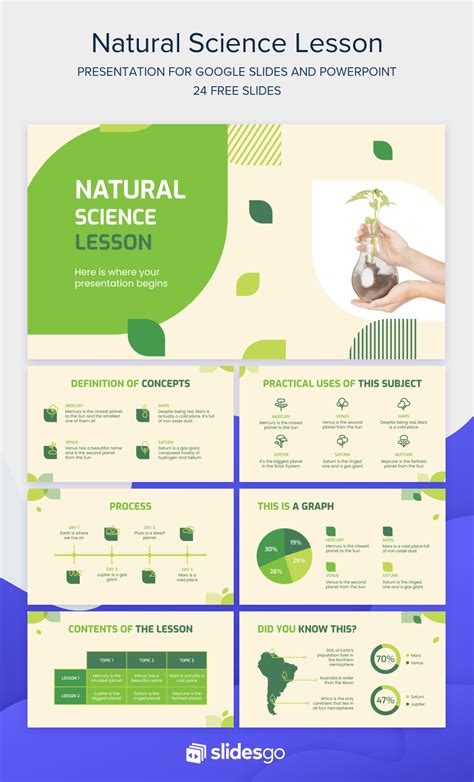 Prepare Your Lesson On Natural Sciences With This Creative Google Slides Theme And PowerPoint