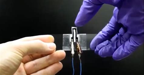 Sketching Sensors With Conducting Polymer Pen News Northwestern Engineering