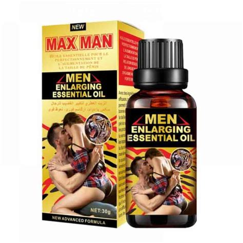 Max Man Natural Penis Massage Oil Extending Sex Life Delayed