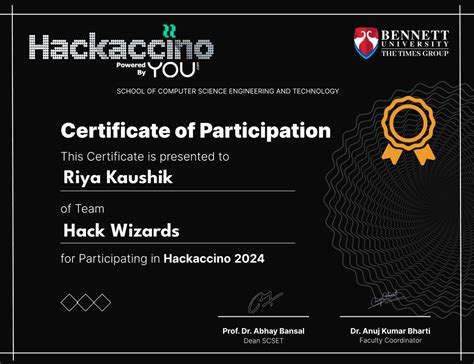 Riya Kaushik On Linkedin Hackaccino Hackathon Teamwork Innovation Continuouslearning