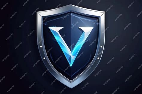 Premium Photo Secure Technology Polygonal Wireframe Shield With Check