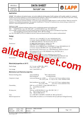 0015003 Datasheet(PDF) - Lapp.