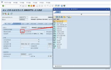 sap sd模块主数据 sap 国际贸易条款 csdn博客
