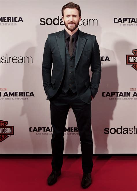 Celebrities Style Chris Evans