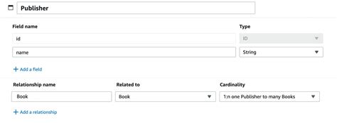 Relationships React AWS Amplify Gen Documentation