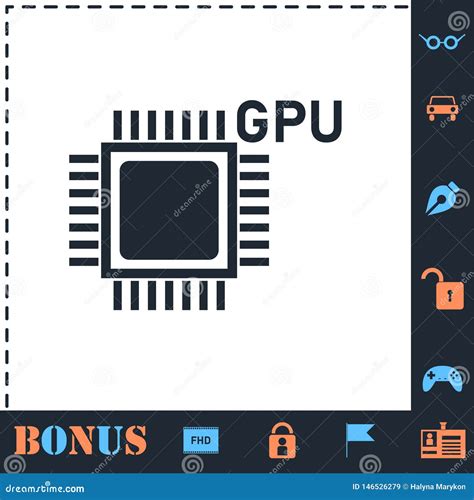 Plano do cone de Gpu ilustração do vetor Ilustração de dados 146526279