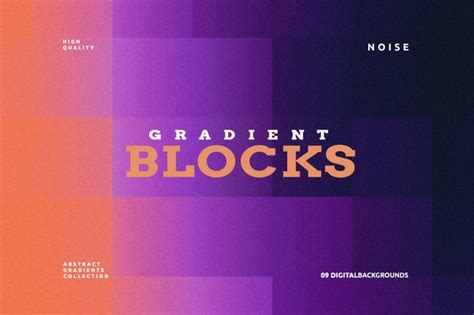 Gradient Blocks Background 02 Backgrounds Ft Gradient And Background Envato