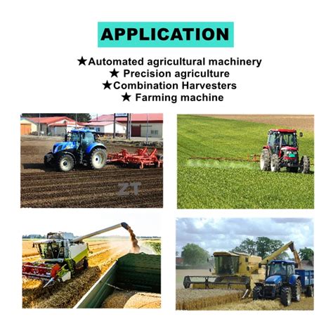 Real Time Angular Rate Output Gyroscope Imu For Agricultural Vehicle Automatic Driving Front