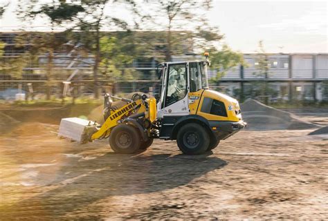 Battery-electric wheel loader L 507 E | Liebherr