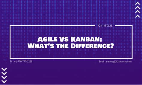 Agile Vs Kanban H K Infosys Blog