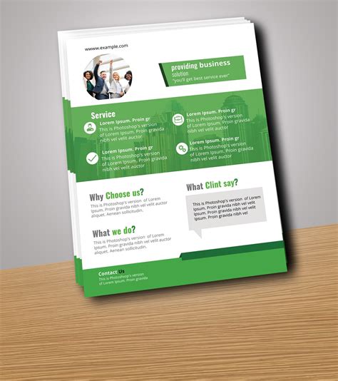 Free Flyer Mock Up Design