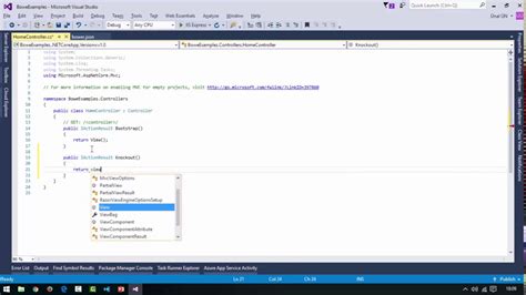 Aspnet Core Mvc Knockout Youtube