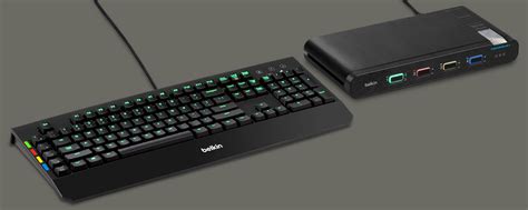 Buy The Belkin F1DN204KVM UN 4 Universal 2nd Gen Secure KVM Switch 4 Port F1DN204KVM UN 4