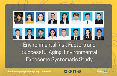 Environmental Risk Factors And Successful Aging Environmental Exposome