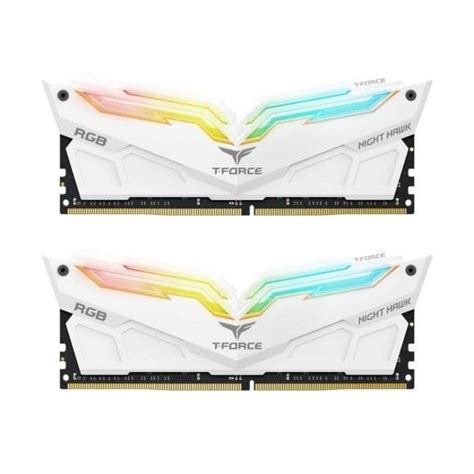 Buy T Force Nighthawk Rgb White Ddr4 3200mhz 16gb 8gbx2 Ram Price In Pakistan