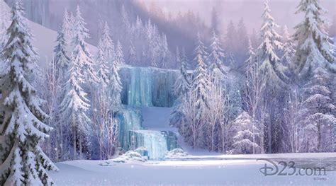 Disney Frozen Concept Art D23