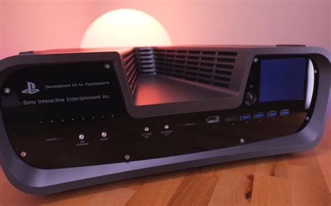 Ps5 Devkit For Full Presentation Console Show Menus And Details