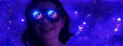 LED Glasses Custom Animated Graphics With Sprites Adafruit Products