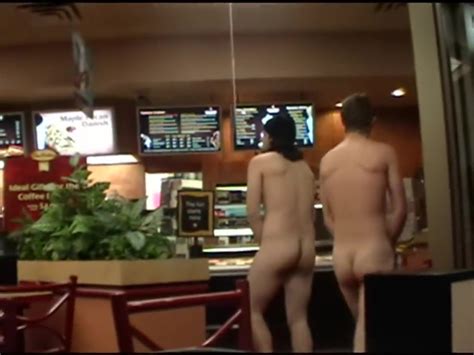 Naked Dare In Restaurant ThisVid