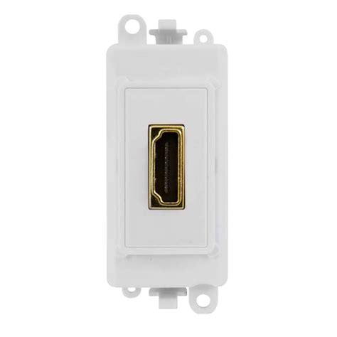 Gpmhdmi Hdmi Mounted Socket White Cesco Gpmhdmi Hdmi Mounted Socket White Cesco