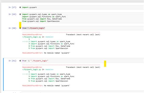 Emr Jupyter Notebook Pyspark Imports Work In Shell Not In Notebook