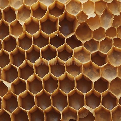 Honeycomb Structure Showcasing Intricate Design Of Hexagonal Cells