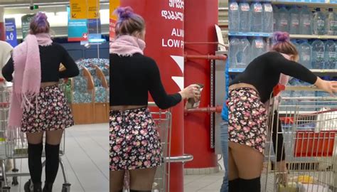 ვიდეო “რას აკეთებ გოგონა” ნახეთ ქართველი გოგოს საქციელი მარკეტებში