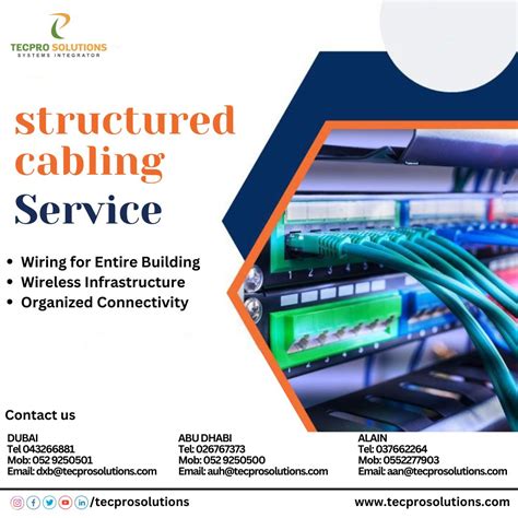 Structuredcabling Networklnfrastructure Datacenter Cablingsolutions Tecpro Solutions Co L