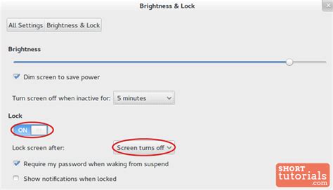 Lock Screen Ubuntu