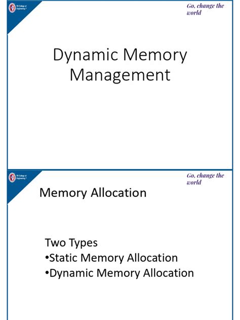 Dynamic Memory Management Pdf