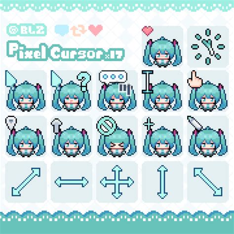 Cursors Hatsune Miku Chibi On Windows Download On