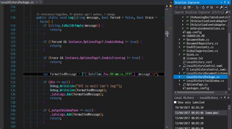 Local History For Visual Studio Visual Studio Marketplace