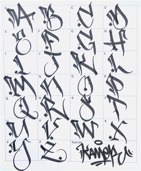 Graffiti Letters 61 Artists Share Styles Kreative Bogstaver