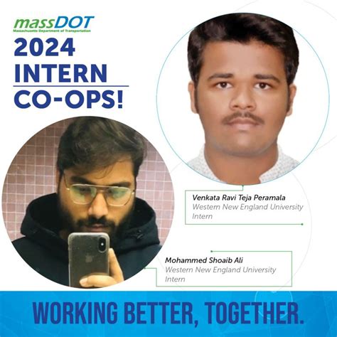 Massdot Internship Welcome Transportation Massdotcareers