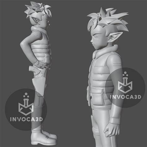Archivo 3d 🐉 Glorio Dragon Ball Daima 🔵 ・plan Para Descargar Y