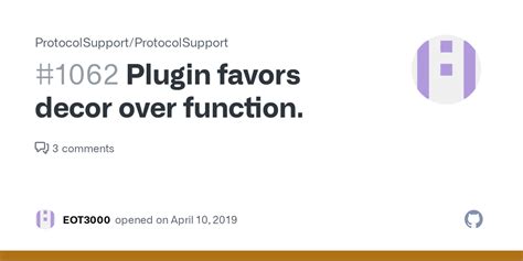 plugin favors decor over function · issue 1062 · protocolsupport