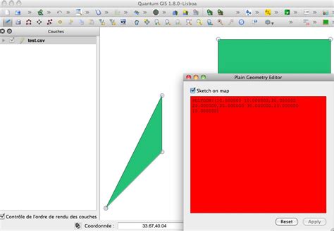 Qgis On Mac Wkt Import Problem Geographic Information Systems Stack