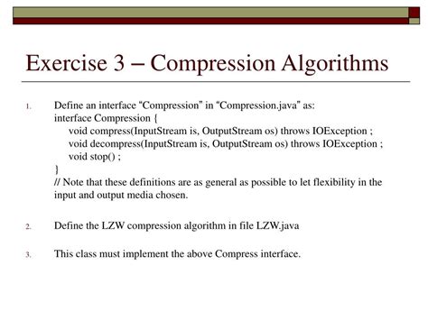 Ppt Algorithm Programming 1 89 210 Some Topics In Compression