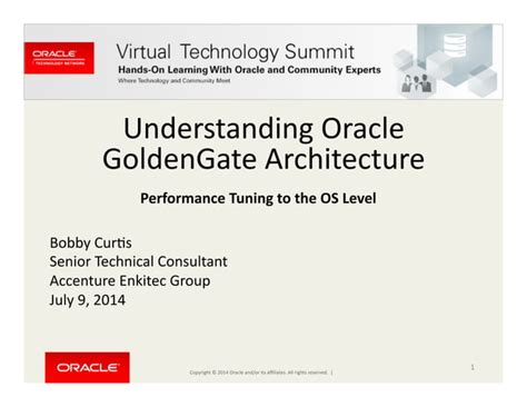 Oracle Goldengate Architecture Performance Pdf