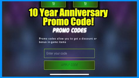 Thanks For Playing Mcoc 10 Year Anniversary Promo Code Mcoc Youtube