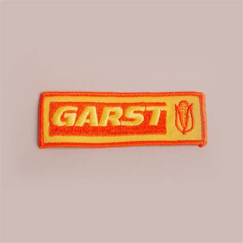 Vintage Patch Garst Lost And Foundry