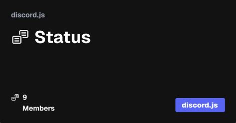 status discord js 14 18 0 discord js