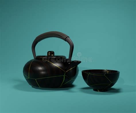 Kintsugi Bowl Stock Illustrations 171 Kintsugi Bowl Stock