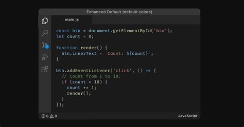 Enhanced Default Theme By Nachoeg Vs Code Themes